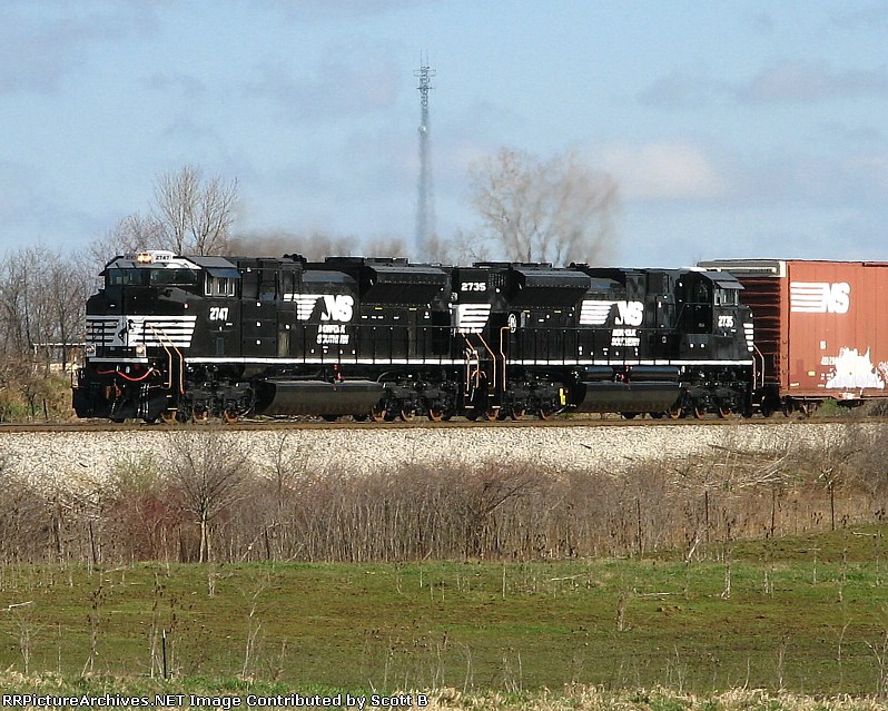 NS 2747 NS 17J at west Butler